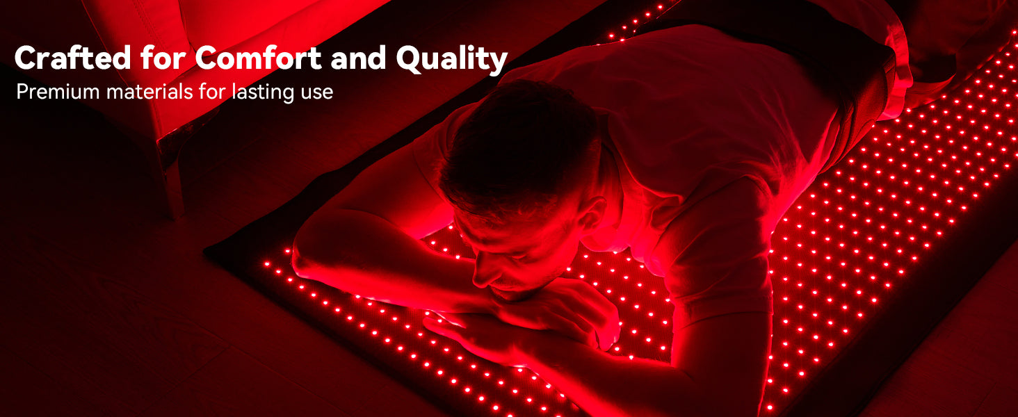 LPKP Pro Red Light Therapy Mat for Muscle Recovery